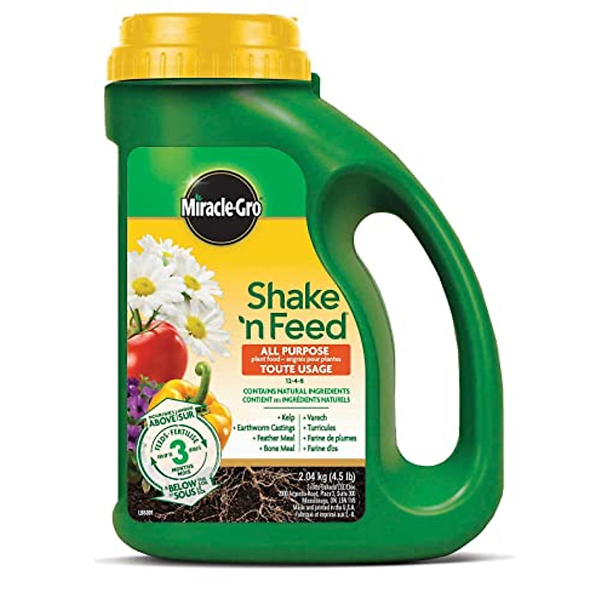 Miracle-Gro 2.04kg Shake n Feed All Purpose Plant Fertilizer