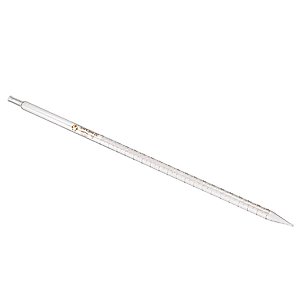 PATIKIL Graduated Dropper Pipettes, 1 Pcs 20ml Reusable Borosilicate Glass Pipette for Transfer Liquid for Laboratory, Chemistry, Clear