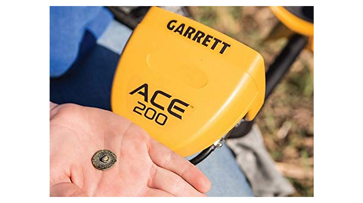 Garrett Ace 200 Metal Detector for Treasure Hunting