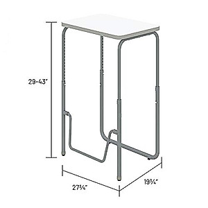 Safco Products AlphaBetter Standing Desk, 29â€ -43â€, Dry Erase (1223DE) Classroom or Home School Desk