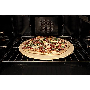 Pizzacraft 16.5" Round ThermaBond™ Baking/Pizza Stone - for Oven or Grill - PC9898