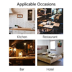 CBEYNCHOS Wooden Utensil Holder Cutlery Caddy,Flatware Organizers in Rustic Wood for Forks Spoons Knives Cooking Tools,Kitchen Table Decor for Party Bar Hotel and Home use