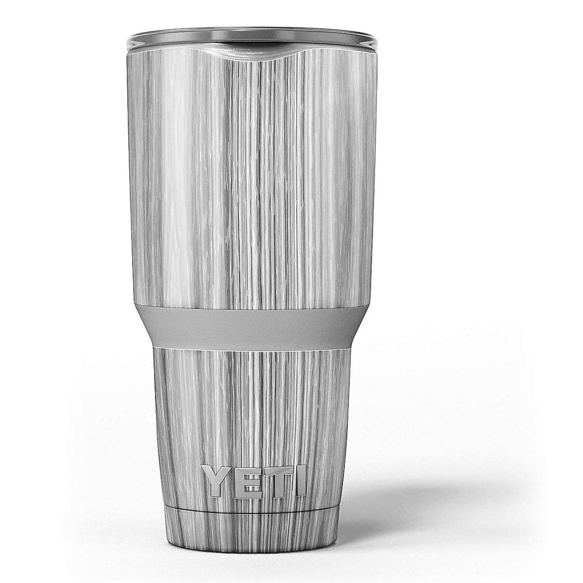 Design Skinz Textured Gray Dyed Surface - Skin Decal Vinyl Wrap Kit Compatible with The Yeti Rambler Cooler Tumbler Cups