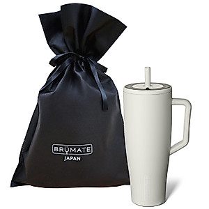 Blumate Era Dune 40oz BrüMate Era Dune 40oz Vacuum Straw Tumbler, 40 oz (1,180 ml) Vacuum Straw Tumbler, Locking Lid That Won't Leak Even When Turned Upside Down, Ice Will Remain Even After 24 Hours!