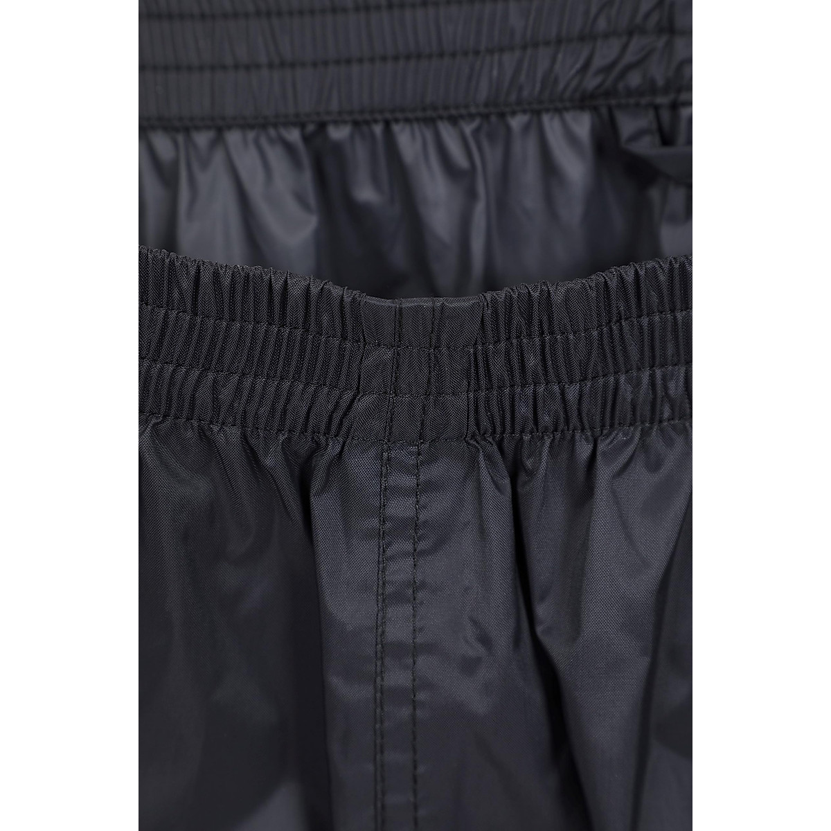 Mountain Warehouse Pakka Mens Waterproof Rain Over Pants - Breathable Black Large