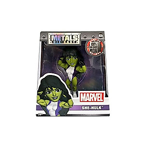 Jada Toys Metals Marvel 4" Classic Figure - She Hulk (M356) Toy Figure