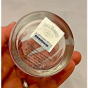 M. CORNELL IMPORTERS Jack Daniel's White Rabbit Saloon Shot Glass Official Licensed Glassware