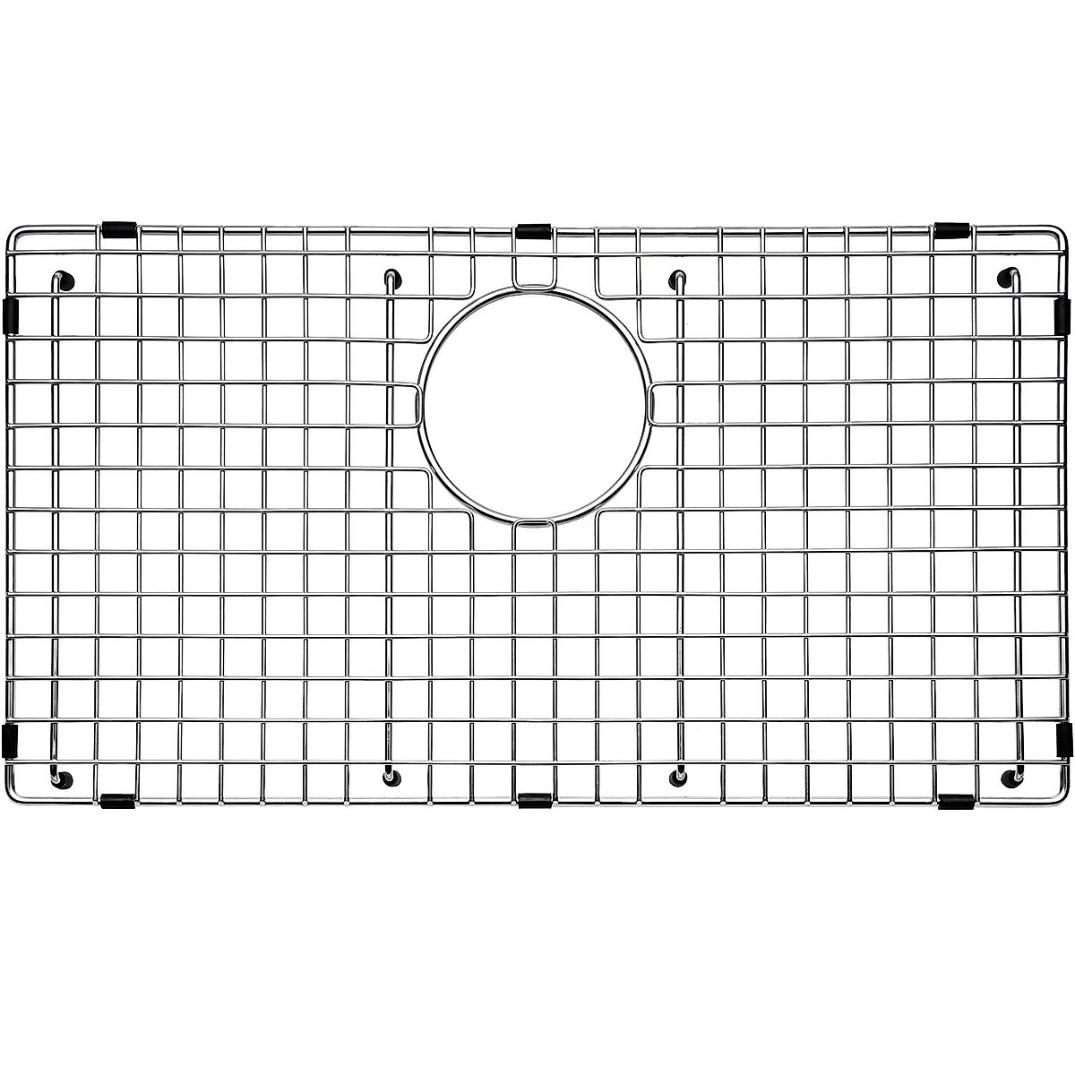 Serene Valley Sink Bottom Grid 23" X 14-1/2", Rear Drain with Corner Radius 3/8", Sink Protector SVH2315R