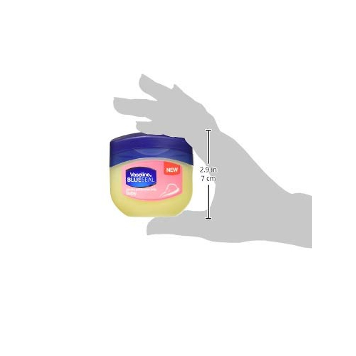 Vaseline Gentle Protective Petroleum Jelly Baby 3.4 Oz / 100 ML (Pack of 4)