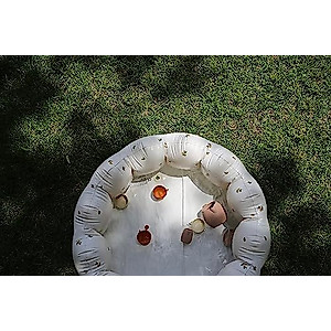 Marlowe & Co Silicone Classic Tea Play Set for Children (Botanical Rose)