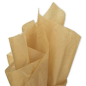 Solid Tissue Paper - Solid Tissue Paper, Recycled Kraft, 15 x 20" (960 Sheets) Premium Quality Gift wrap Tissue Paper
