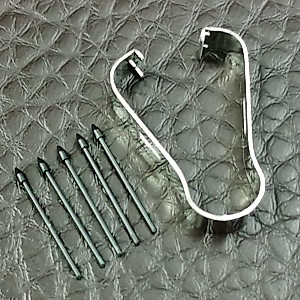 5 Piece Galaxy S22 Ultra Pen Tip Galaxy S24 Ultra Stylus Pen Tips Replacement Pen Tips Nib with Tweezer for Samsung Galaxy S22 Ultra 5G 6.8" Pen Tip Repair SM-S908 Stylus S24 Ultra S Pen Tips (Black)