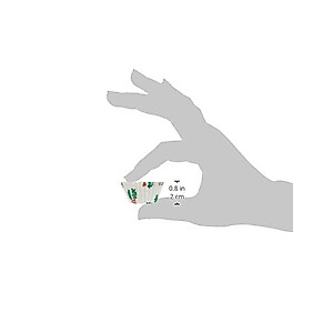 Fox Run Christmas Disposable Bake Cups, 1.5 x 1.5 x 0.75 inches, White