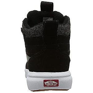 Vans Women's Hi-Top Trainers Sneaker, Suede Black Pewter, 9