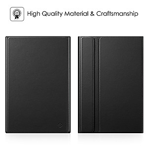 Fintie Keyboard Case for Samsung Galaxy Tab A7 10.4 Inch 2022/2020 Model (SM-T500/T503/T505/T507/T509), Slim Lightweight Stand Cover w/Magnetically Detachable Wireless Bluetooth Keyboard, Black
