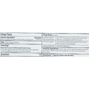 TOMS OF MAINE Spearmint Whole Care Toothpaste, 4 OZ