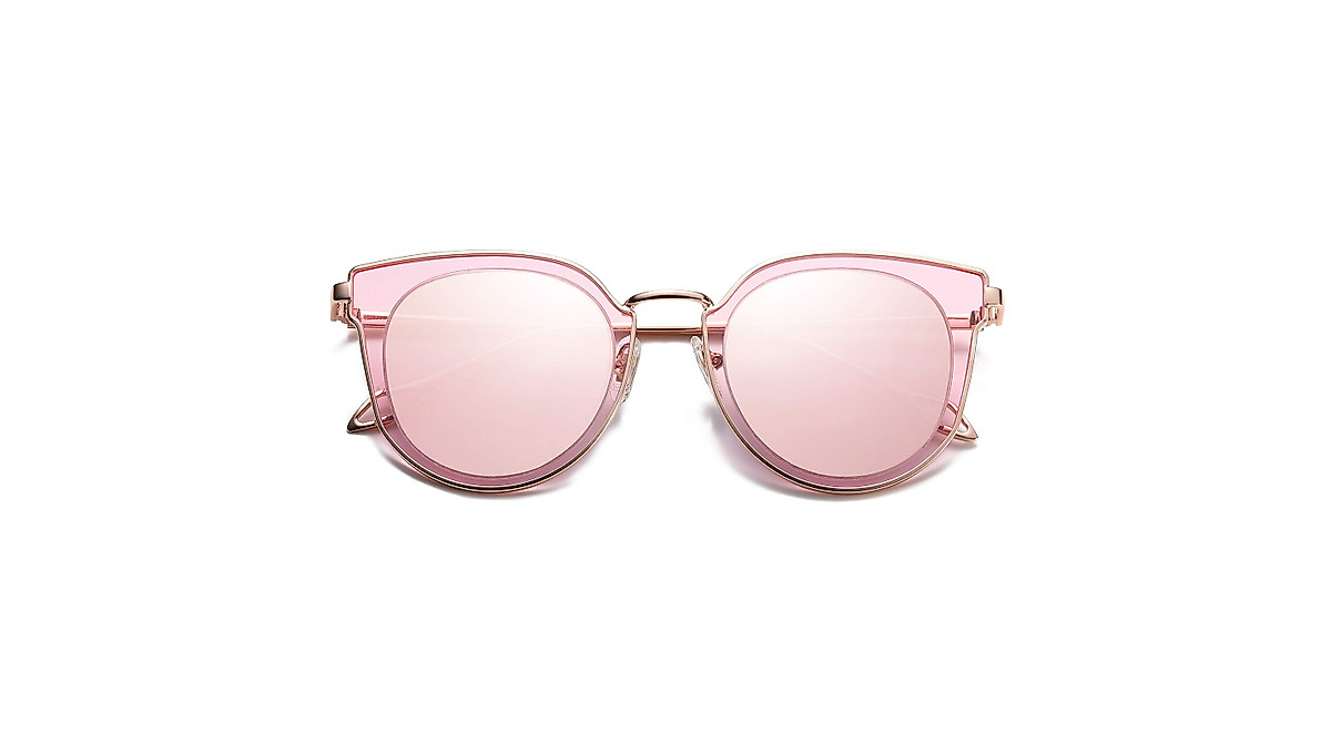 SOJOS Round Polarized Sunglasses - Stylish UV400 Protection