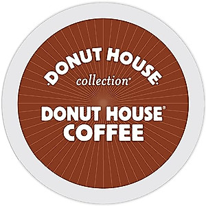 Donut House Collection Donut House Coffee Keurig Single-Serve K-Cup Pods, Light Roast Coffee, 96 Count (4 Packs of 24)