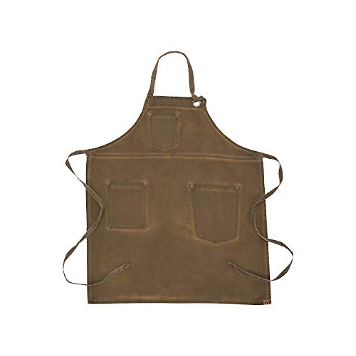 Chef Works Unisex Dorset Bib Apron, Golden Brown, One Size
