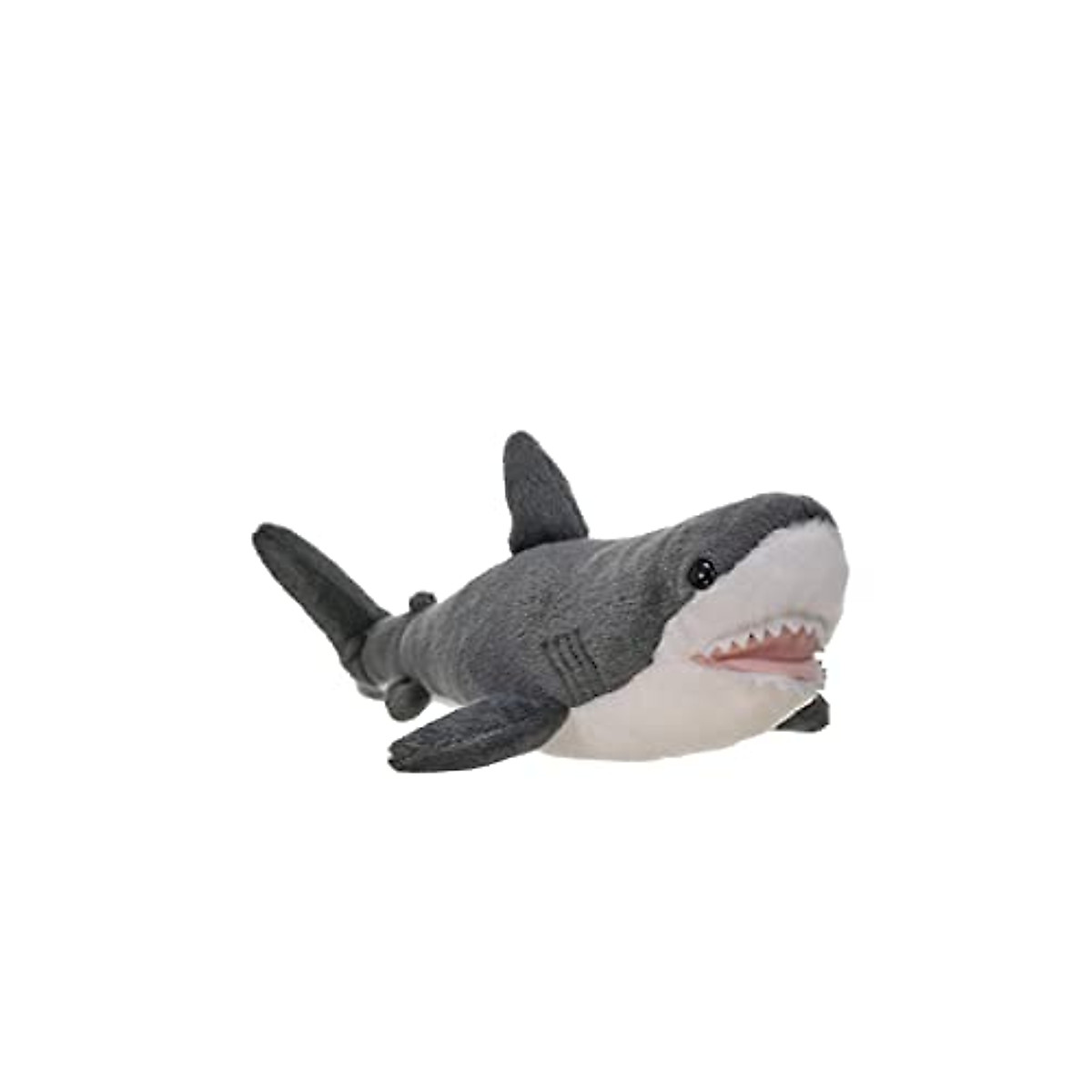Wild Republic Great White Shark Plush, Stuffed Animal, Plush Toy, Gifts for Kids, Cuddlekins 13 inches