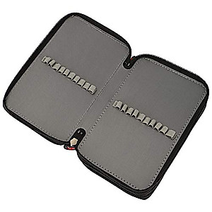 72 Slots High Capacity Zipper Pens Pencil Case