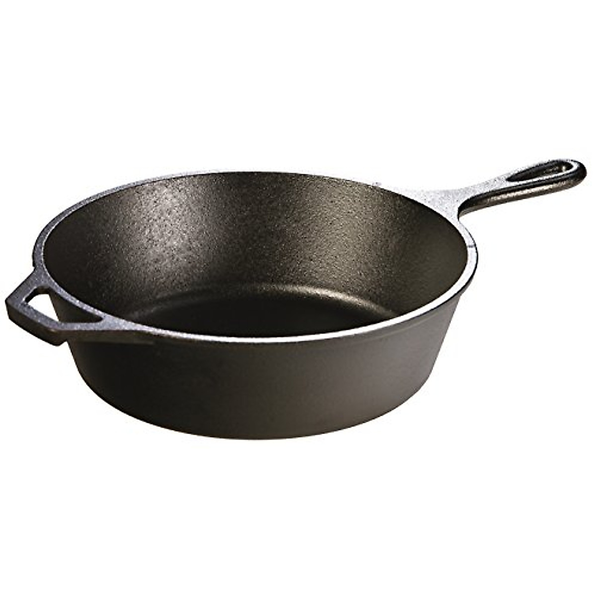 Lodge L8DSK3 Cast Iron Deep Skillet, Pre-Seasoned, 10.25-inch & Seasoned Cast Iron Care Kit