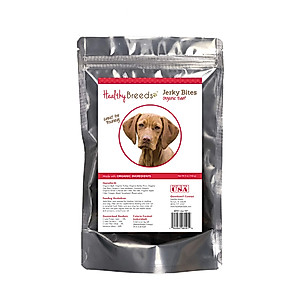 Healthy Breeds Vizsla Jerky Bites Beef Recipe Dog Treats 5 oz