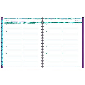 AT-A-GLANCE Academic Year Monthly Planner/Appointment Book, July 2016 - June 2017, 8-1/2"x11", Design Selected for You May Vary (183-900A)