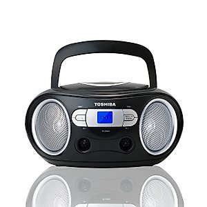 Toshiba TY-CRS9 Portable CD Boombox with AM/FM Stereo and Aux Input