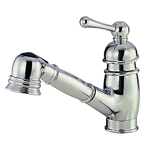 Gerber Plumbing Opulence Pull-Out Kitchen Faucet with Snapback Retraction