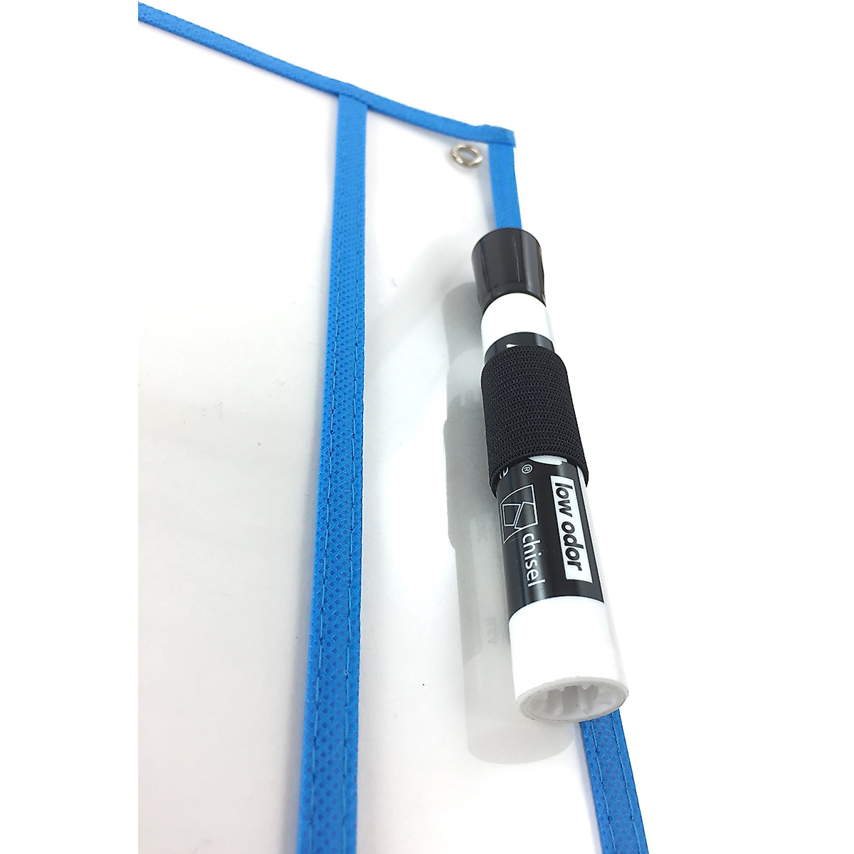 Clipco Dry Erase Pocket Sleeves Assorted Colors (6-Pack)