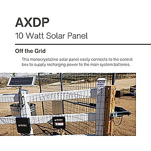 Ghost Controls Extended Solar Bundle for Automatic Gate Opener Kits