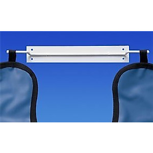 Palmero X-Ray Apron Hanger White Coated 15 in x 2 in Each