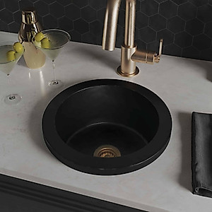 Native Trails NSB1407-C Malibu Bar and Prep Sink in Charcoal