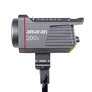 Aputure Amaran 200x Bi-Color 2700-6500k LED Video Light, CRI 95+ TLCI 96+, 200w DC/AC Power Supply, APP Control Continuous Studio LED Light for Portrait,Studio,Interview and Filming