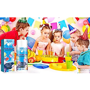 Balloon High Shine Spray for Latex Balloons | Aerosol Balloon Spray,Balloon Spray Shine for an Elegant Hi Gloss Finish in Minutes,Ultra Shiny Glow Spray Party Decoration and Enhancer Shimmer Effect