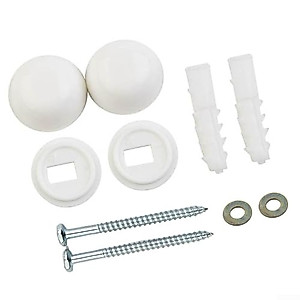 Toilet Bidet Anchor Bolts Set Toilet Floor Fixing Repair Fitting Toilet Plastic Cover Accessories Stainless Steel Screws