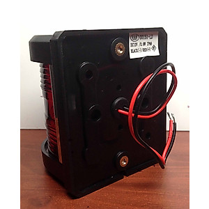 Pactrade Marine Boat Pontoon LED Navigation Light Black ABS Plastic Housing Boats Up to 12M Waterproof IP:66 Surface Mount 2NM (Combo Green and Red Bow)