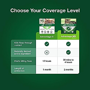 Advantage XD Small Cat Flea Prevention & Treatment For Cats 1.8-9lbs. | 1-Topical Dose, 2-Months of Protection Per Dose