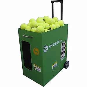 Spinshot Pro Tennis Ball Machine (The Best Model for Easy Use)