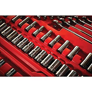 CRAFTSMAN Mechanics Tool Set, 1/4" & 3/8" & 1/2" Drive, SAE/Metric, 121 Piece (CMMT12033)