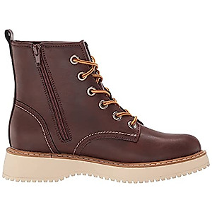 Madden Girl Women's Kentt Hiking Boot, Dark Cognac, 6