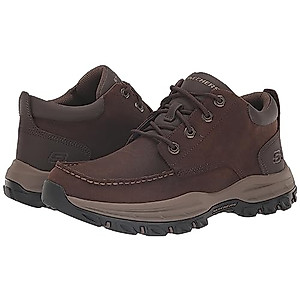 Skechers USA Men's Men's Knowlson-Marsher Fashion Boot, Dkbr, 11.5