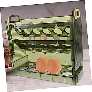 Garneck Storage Container Multi Grid Holder for Fridge Sturdy and Reusable Box