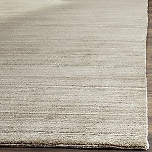 SAFAVIEH Himalaya Collection 9' x 12' Stone HIM820A Handmade Premium Wool Area Rug