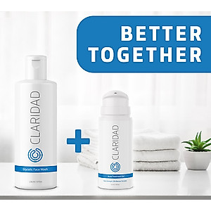 Benzoyl Peroxide 10% Acne Treatment Gel - Pimple Cream & Acne Spot Treatment - Fight Cystic Acne, Back Acne & Body Acne - by Claridad - Paraben & Cruelty Free