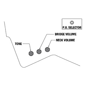 PS60 Paul Stanley Signature Electric Guitar (Black)