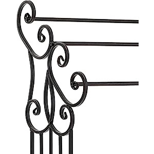 Free Standing Towel Rack 3 Bar Freestanding Rack with Storage Shelf Towel Organizer for Bathroom,Bedroom,Laundry Room,Kitchen,Pool