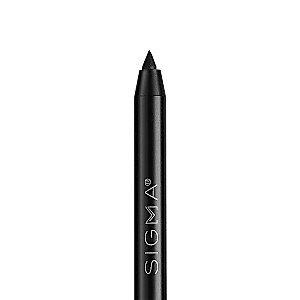 Sigma Beauty Long Wear Eyeliner Pencil – Professional Makeup Eyeliner Pencil with a Fine, Precision Tip & Smooth, Matte Finish for Impeccable, All-Day Eye Liner Application (Wicked Black)