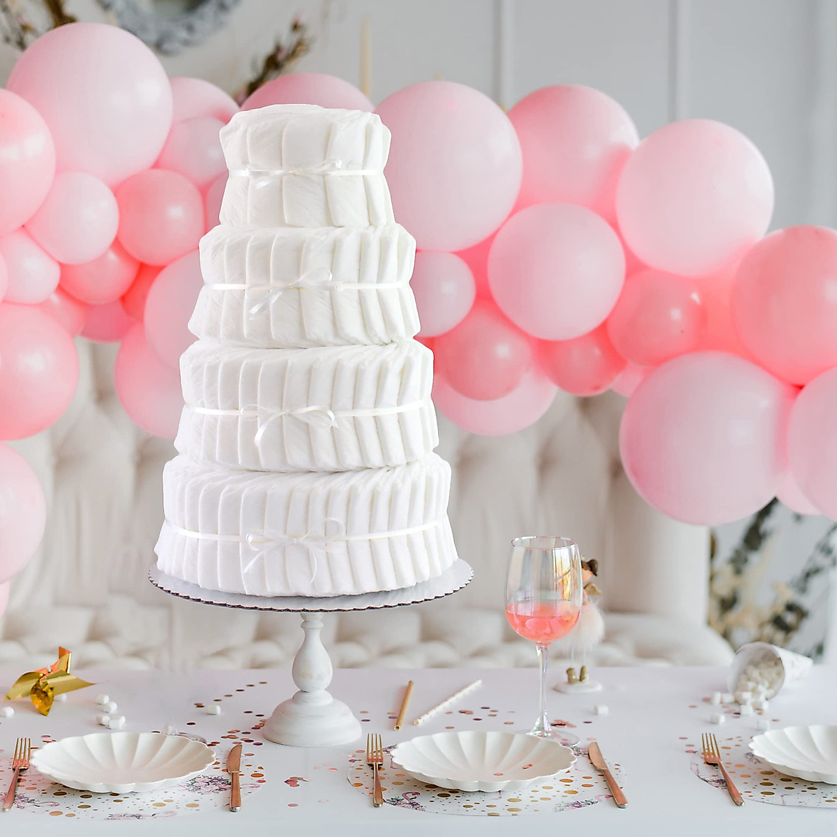 4 Layer Decorate It Yourself Diaper Cake